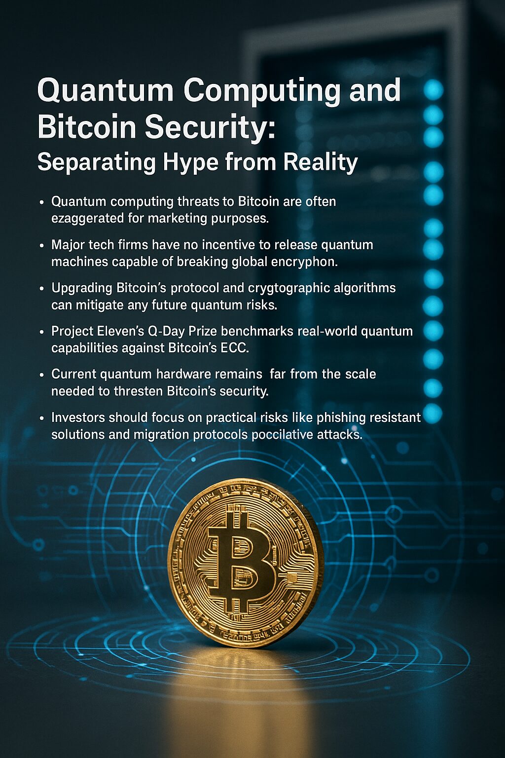 Quantum Computing and Bitcoin Security: Separating Hype from Reality ...