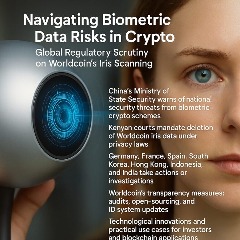 Navigating Biometric Data Risks in Crypto: Global Regulatory Scrutiny ...