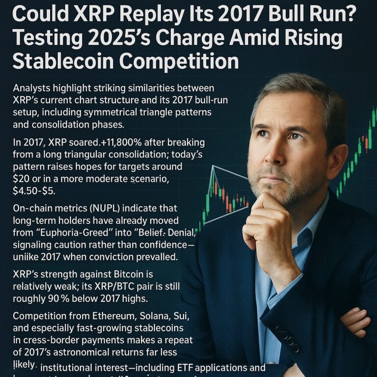 Could XRP Replay Its 2017 Bull Run? Testing 2025’s Charge Amid Rising ...