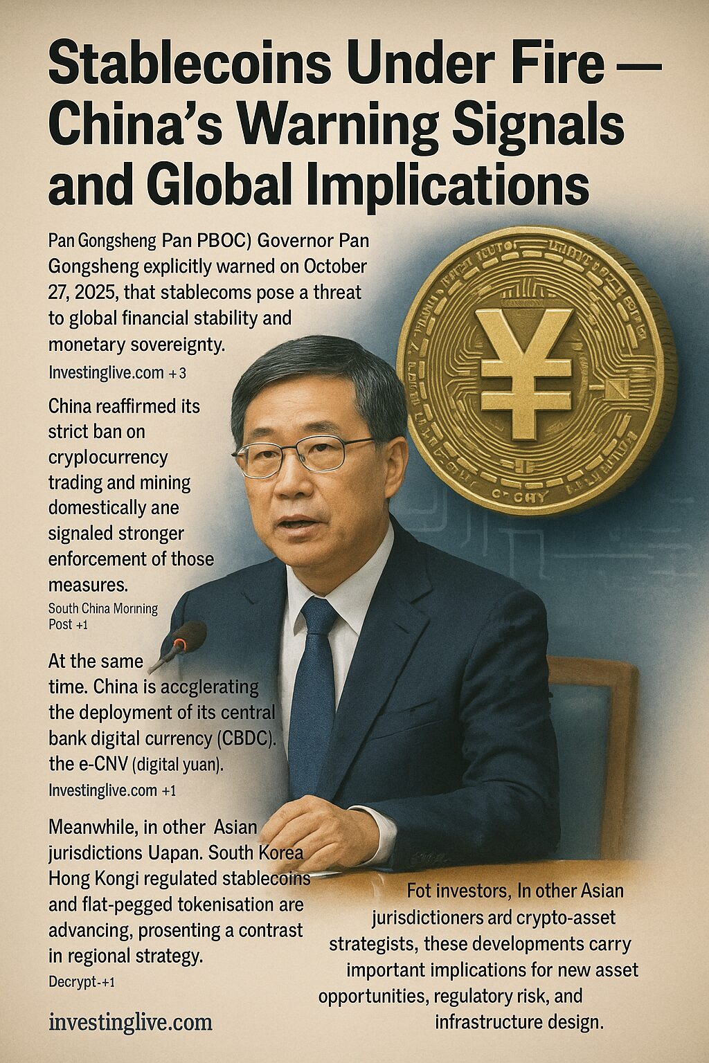 “Stablecoins Under Fire — China’s Warning Signals and Global ...