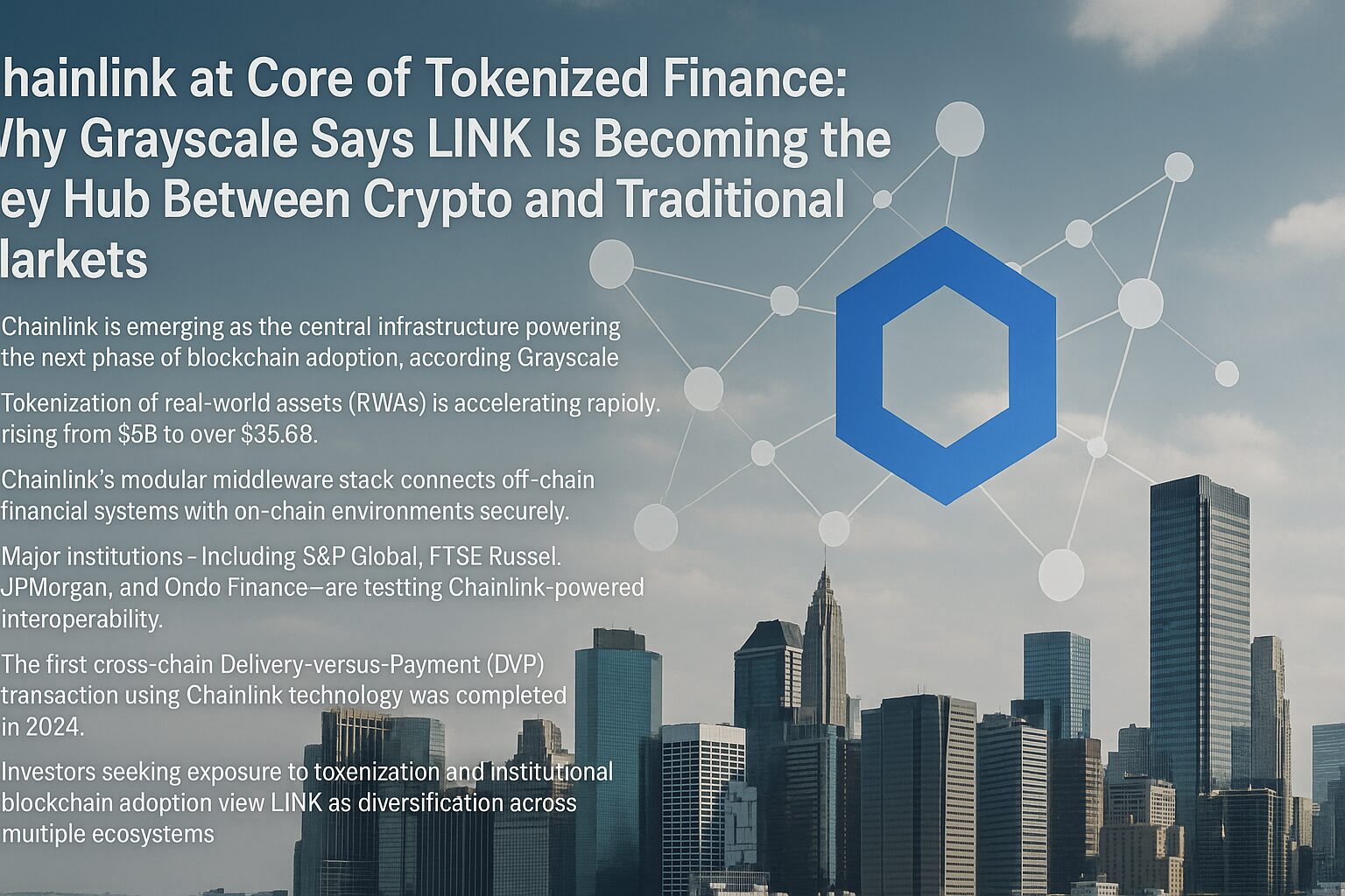 Chainlink at the Core of Tokenized Finance: Why Grayscale Says LINK Is ...