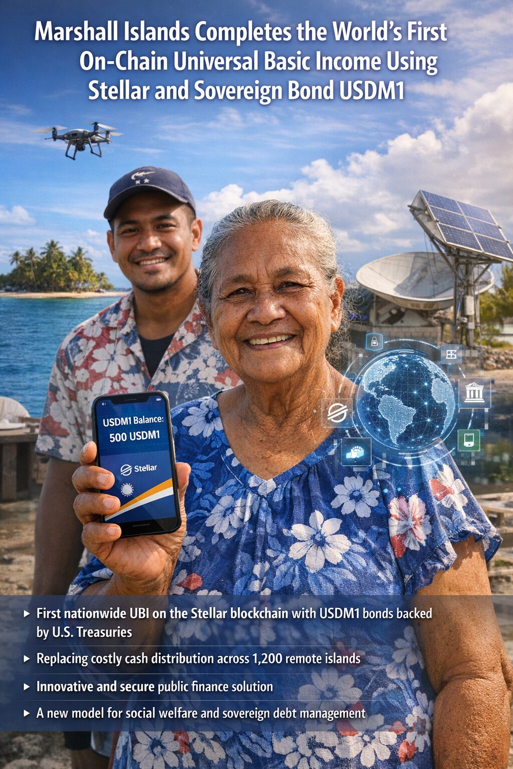 Marshall Islands Completes the World’s First On-Chain Universal Basic ...