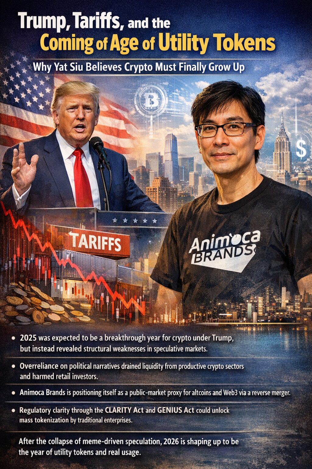 Trump, Tariffs, and the Coming of Age of Utility Tokens Why Yat Siu ...