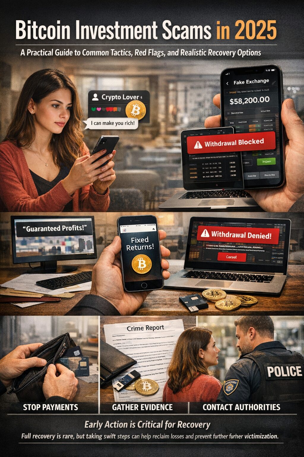 Bitcoin Investment Scams in 2025 : A Practical Guide to Common Tactics ...