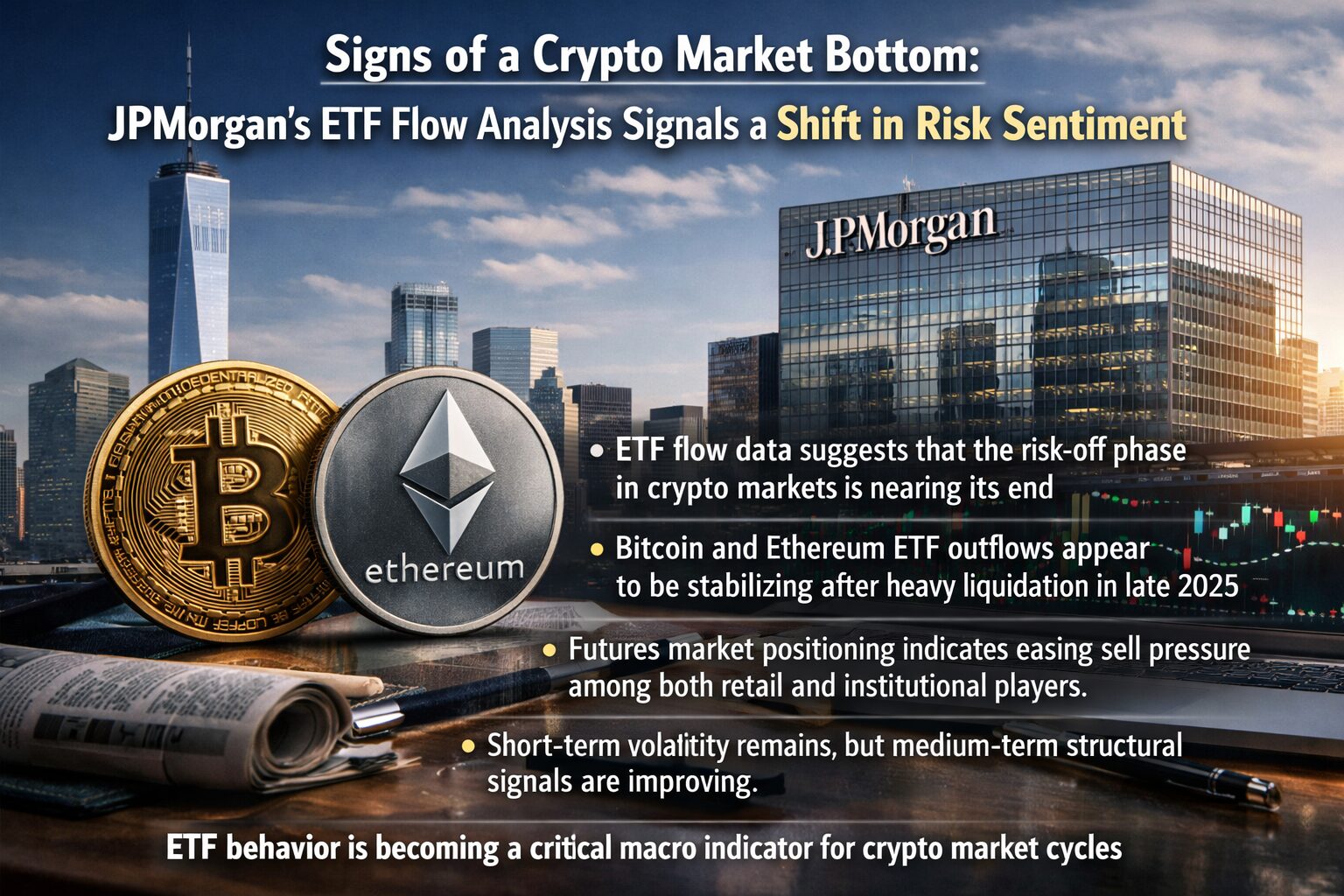 Signs of a Crypto Market Bottom: JPMorgan’s ETF Flow Analysis Signals a ...