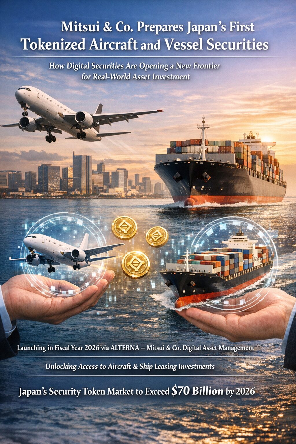 Mitsui & Co. Prepares Japan’s First Tokenized Aircraft and Vessel ...
