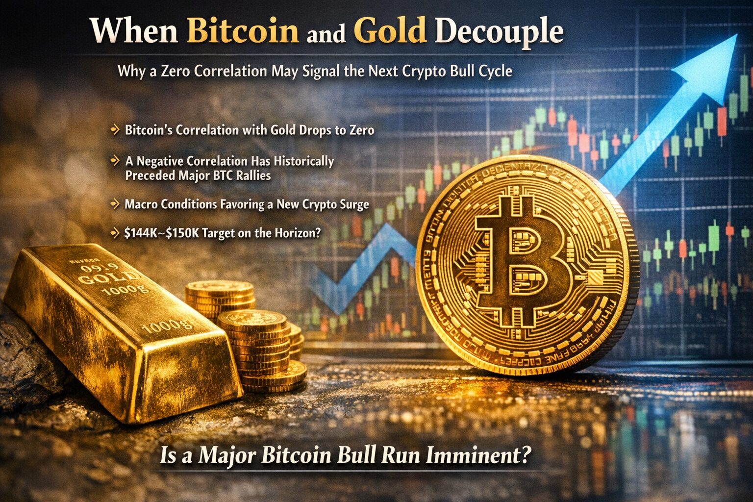 When Bitcoin and Gold Decouple : Why a Zero Correlation May Signal the ...