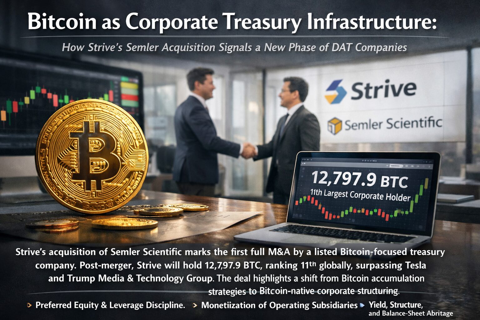 Bitcoin as Corporate Treasury Infrastructure: How Strive’s Semler ...