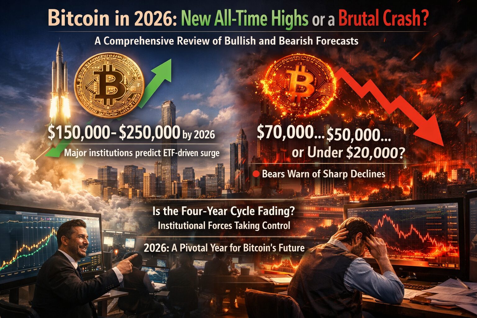 Bitcoin in 2026: New All-Time Highs or a Brutal Crash? A Comprehensive ...