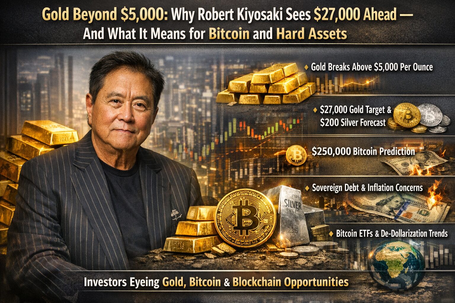 Gold Beyond $5,000: Why Robert Kiyosaki Sees $27,000 Ahead — And What ...