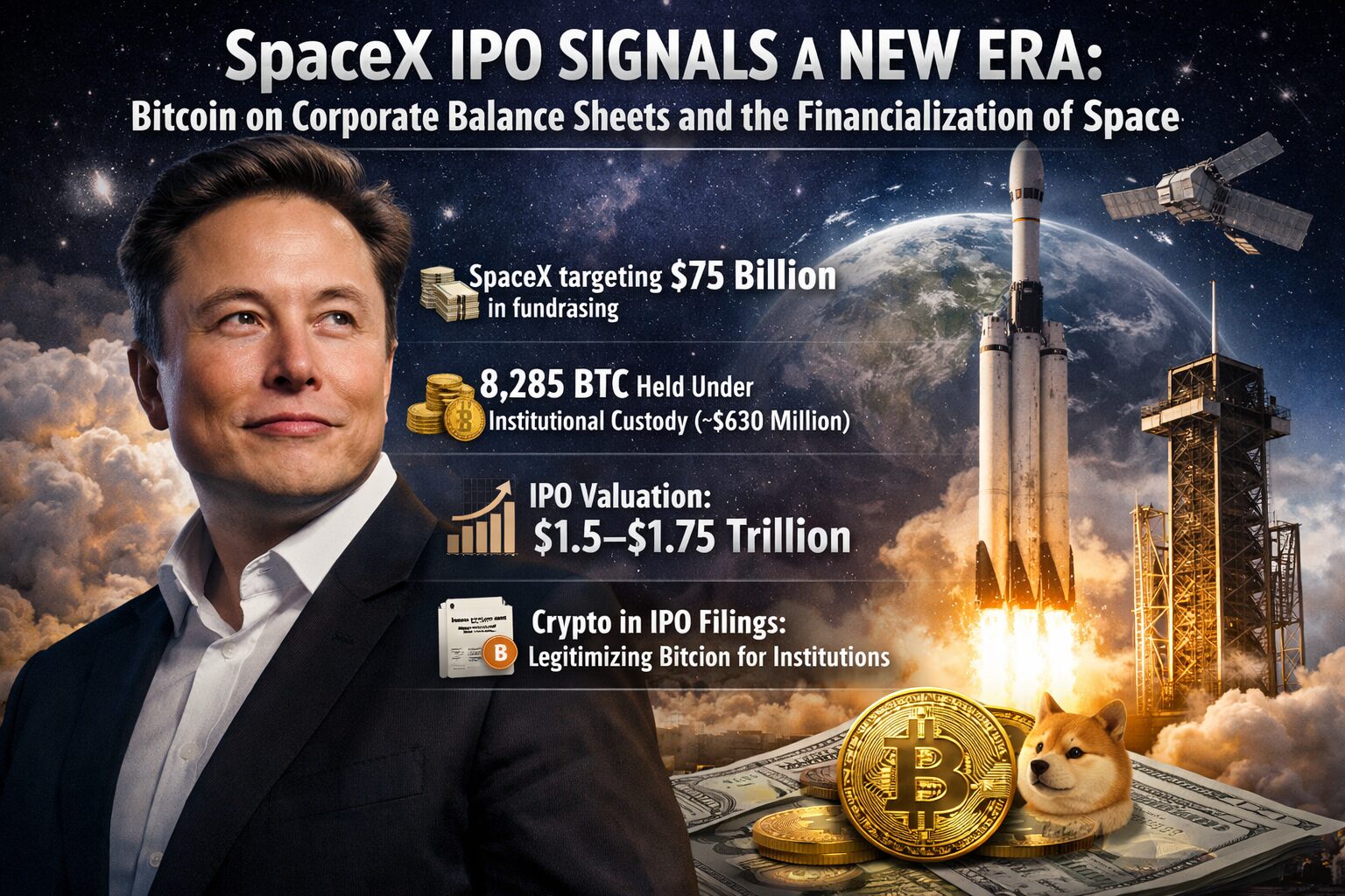 SpaceX IPO Signals a New Era: Bitcoin on Corporate Balance Sheets and ...